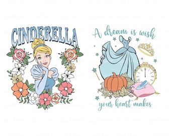 Cinderella & Co SVG, Black Design, Mouse SVG, Family SVG, Customize ...