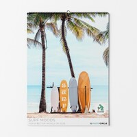 2026 Surf Art Calendar | Raised by Summer | Coastal Wall Planner ...