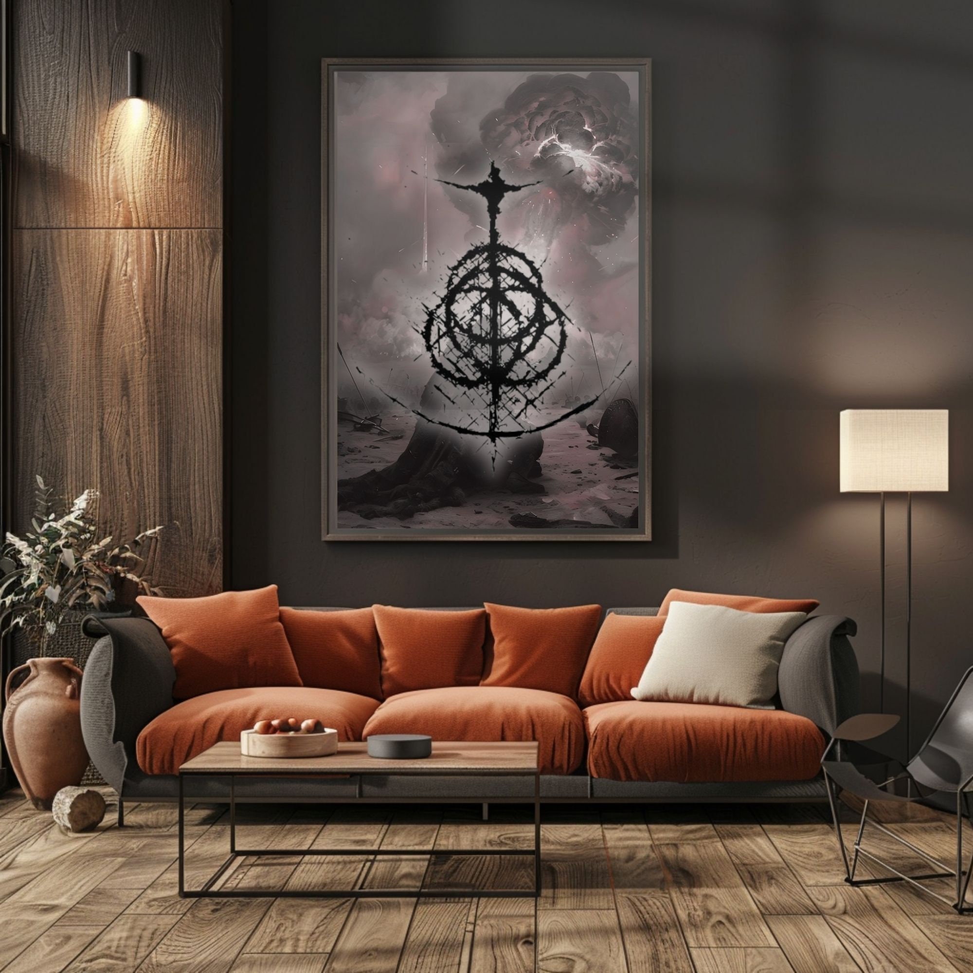 The Elden Ring Logo Digital Download Design. Printable on Poster ...