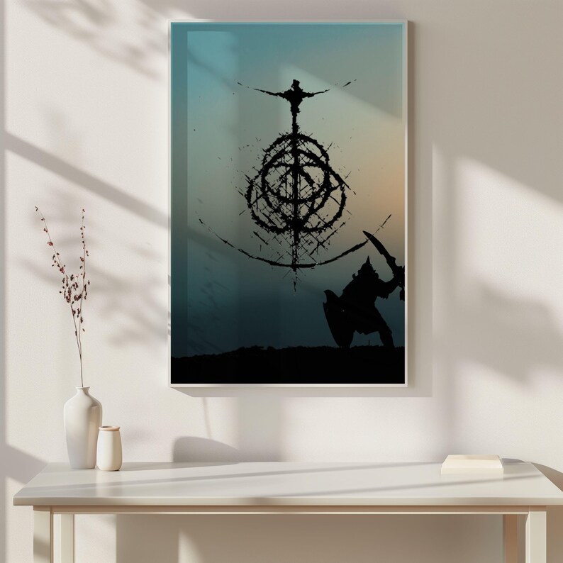 JPEG Image: the Elden Ring Logo Digital Download Design. Printable on ...