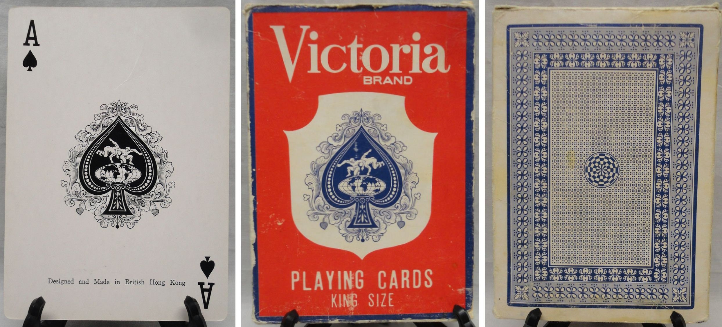 Vintage Jumbo/king Size Playing Cards - Etsy