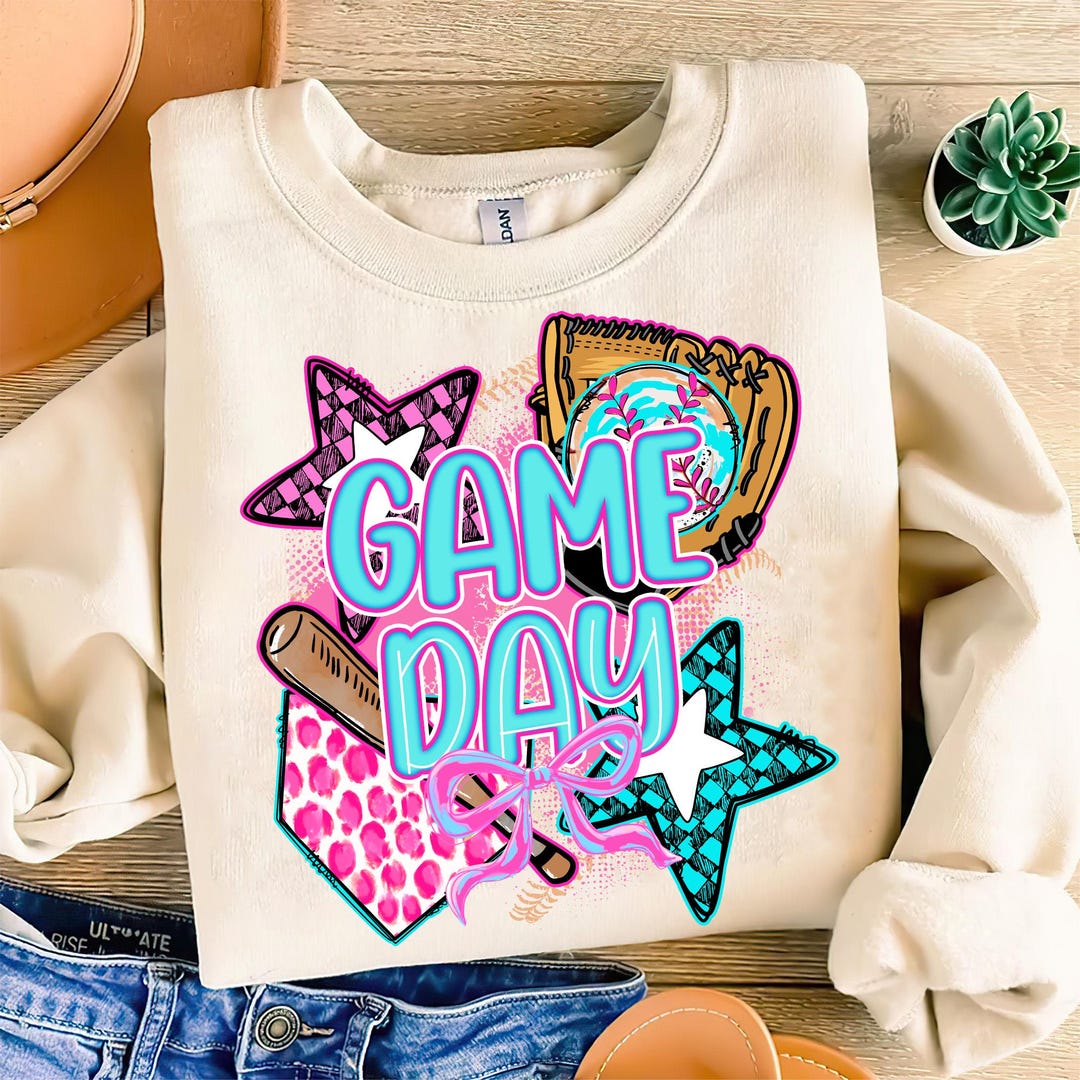 Baseball Png, Game Day PNG, Preppy Baseball Png, Baseball Mama Png ...