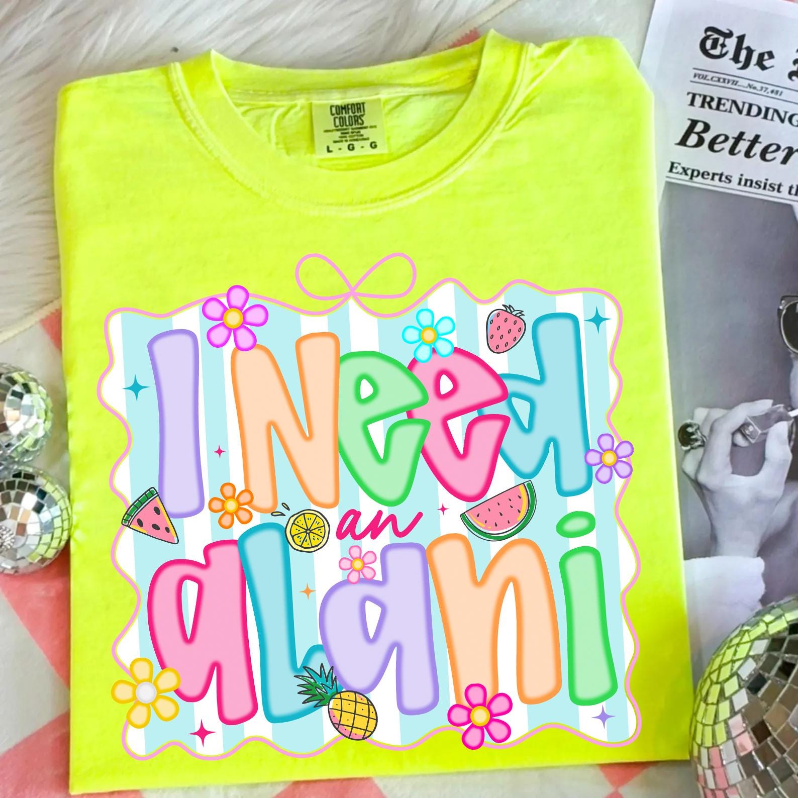 I Need an Alani PNG, Cute Kawaii Pastel Sublimation File, Alani Nu ...