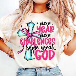 Christian New Years Png 2026 Happy New Year Png Same Great God Coquette ...