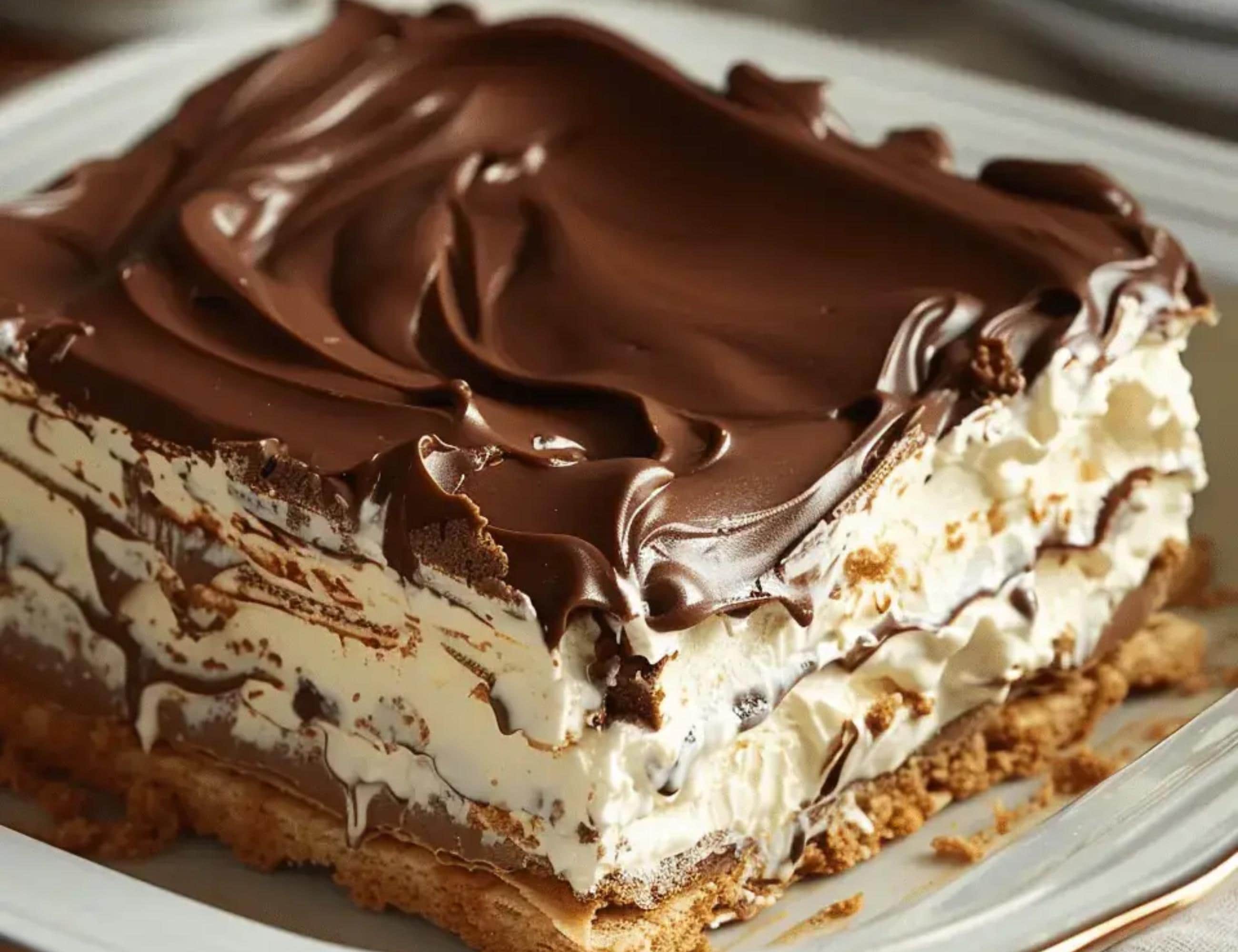 Delicious No-bake Chocolate Eclair Cake Recipe | Easy Layered Dessert ...