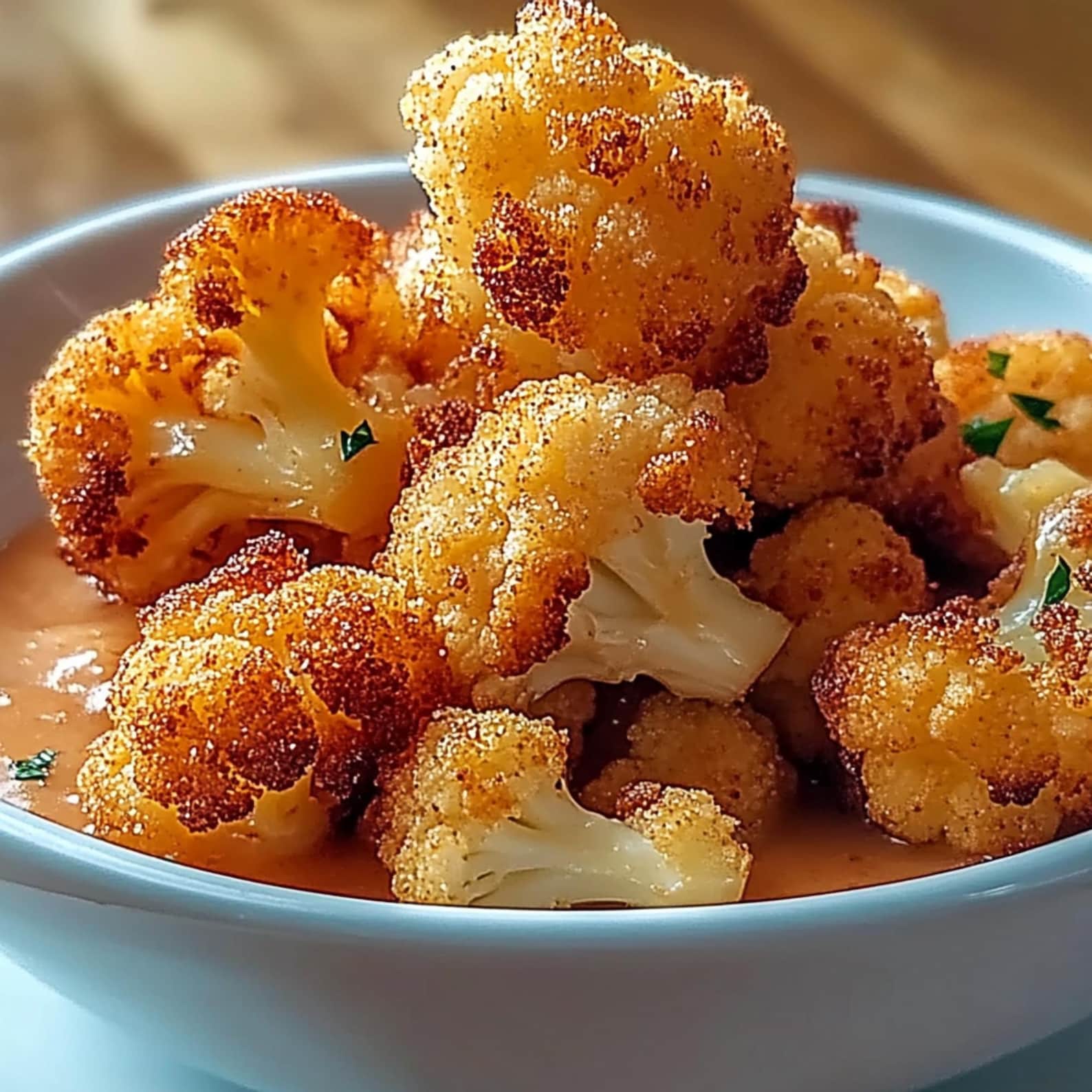 Crispy Cauliflower Recipe, Crispy Cauliflower Bites, Vegan Cauliflower ...