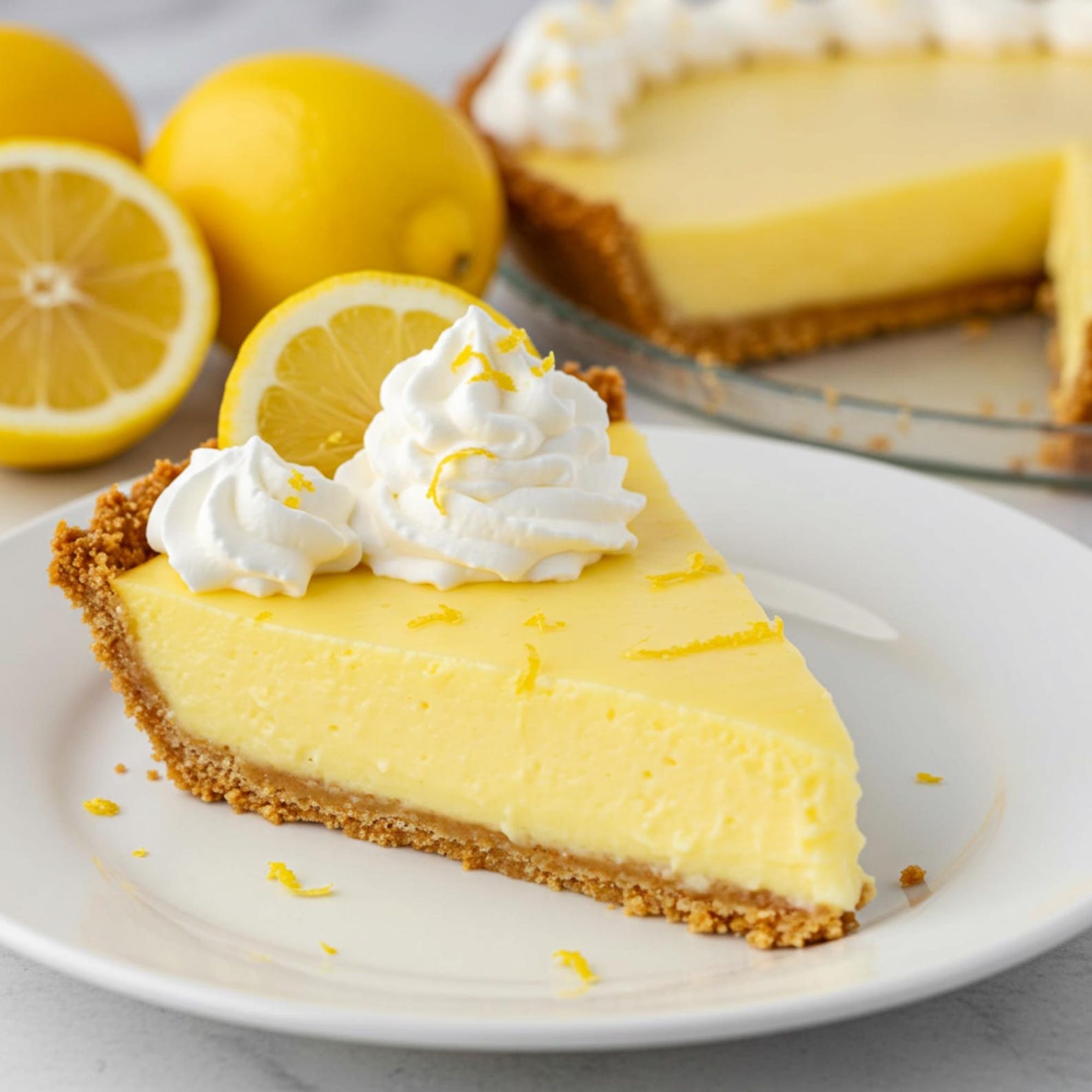 Condensed Milk Lemon Pie Recipe, Citrus Cream Tart, Sweet Lemon Pie ...