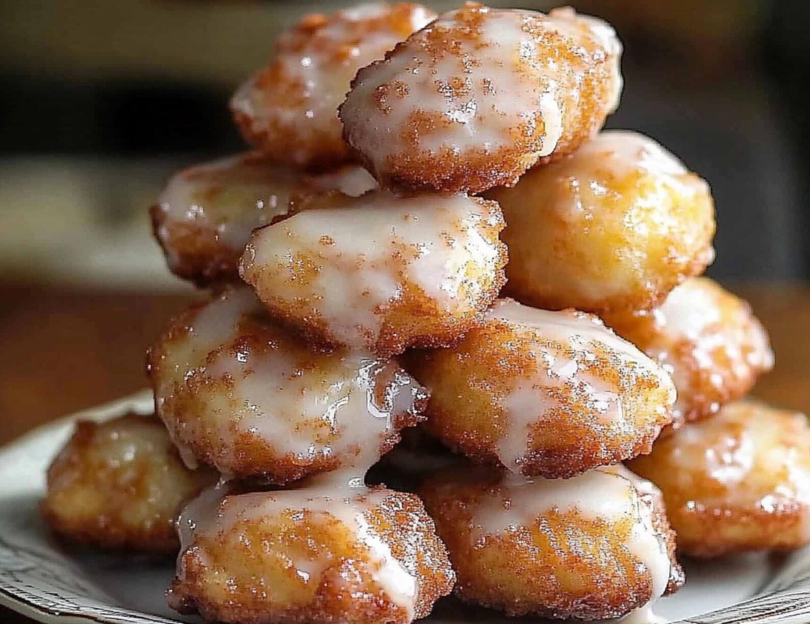 Apple Fritter Bites Recipe - Easy, Delicious Mini Apple Fritters With ...