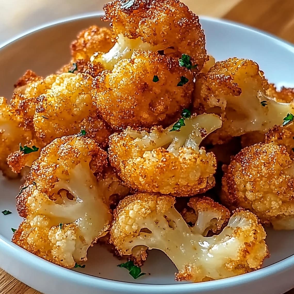 Crispy Cauliflower Recipe, Crispy Cauliflower Bites, Vegan Cauliflower ...