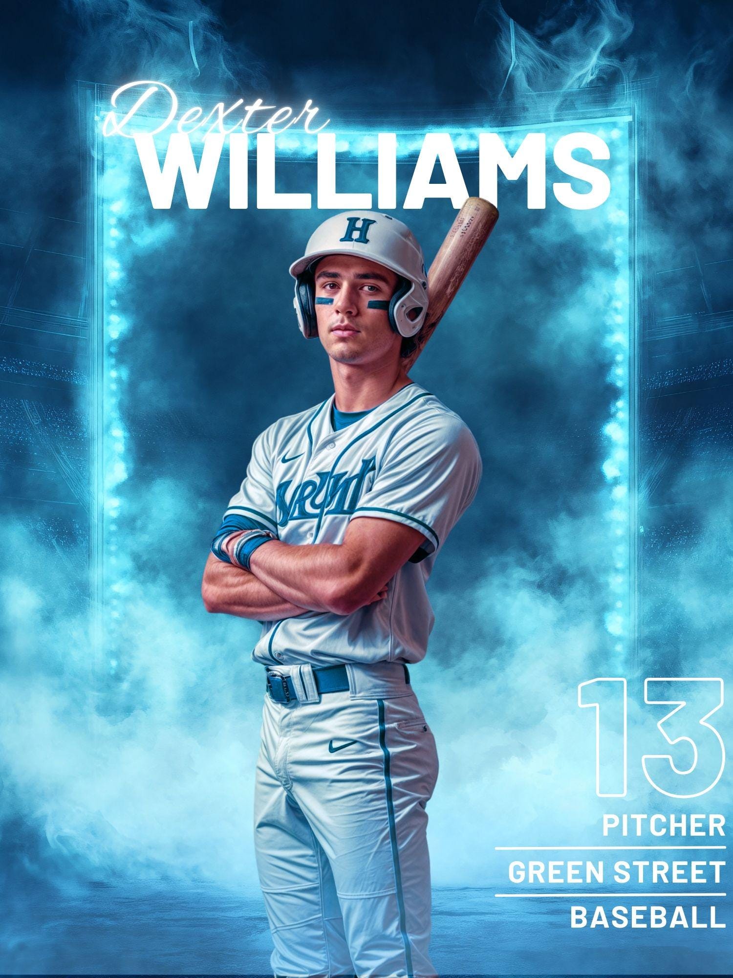 Create Custom Sports Backdrops for Senior Poster, Basketball ...