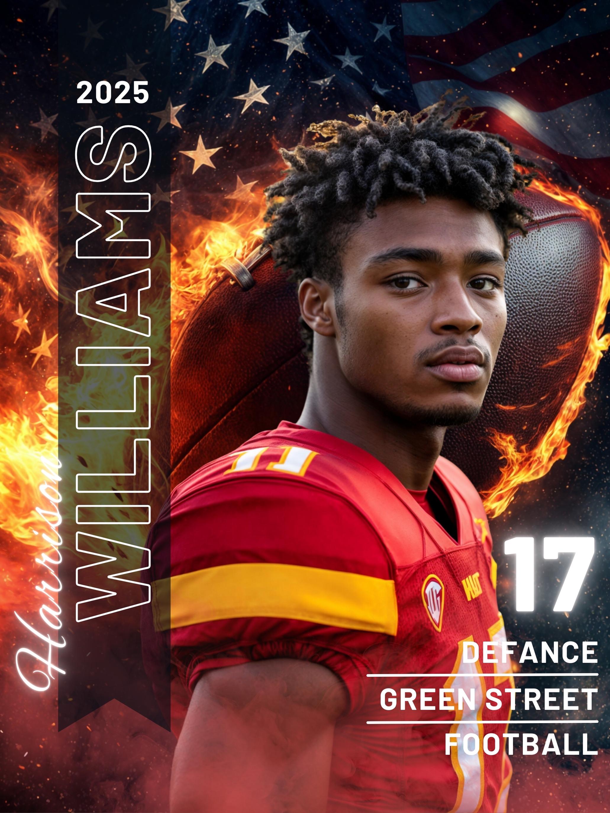 Custom Canva Football Templates Backdrops | Canva Football Backgrounds ...