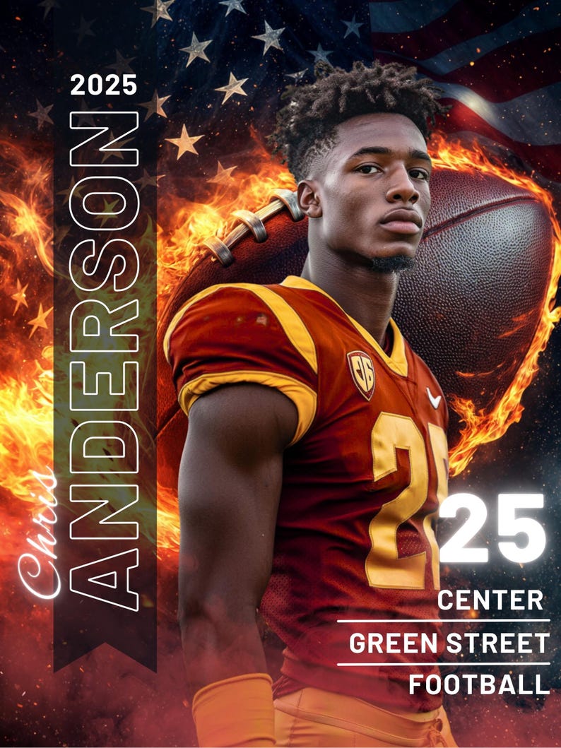 Football Photoshop Templates Backdrops, Senior Photo Sports Postera ...