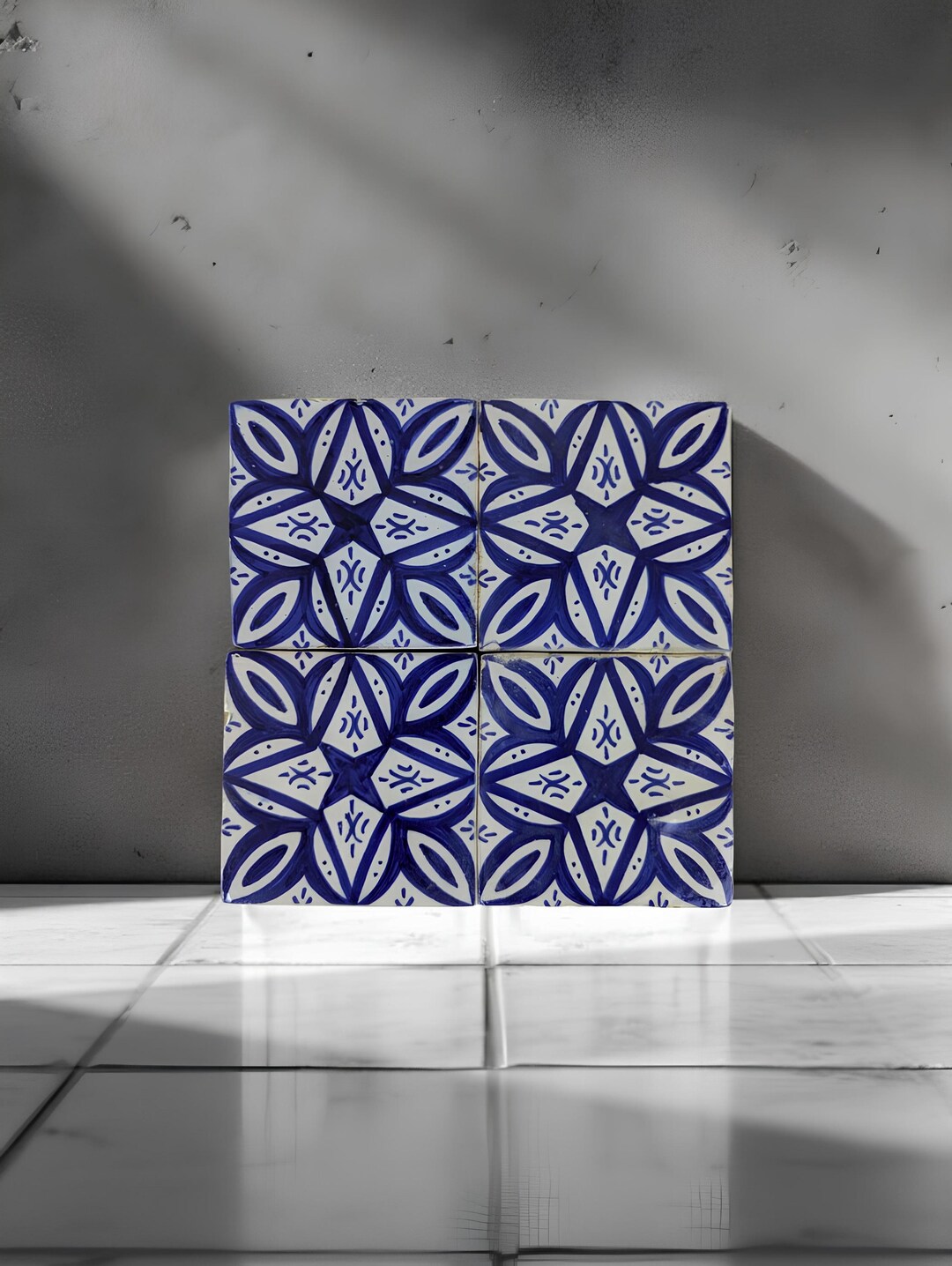 Azulejos de cerámica marroquí 10x10 cm – Azulejos Zellige hechos a mano ...