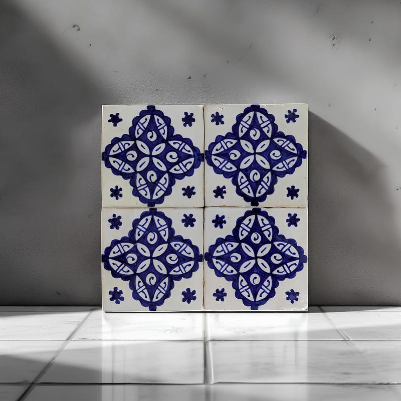 Moroccan Ceramic Tile - Etsy