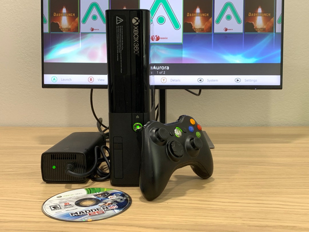 Xbox 360 RGH3 500GB Console Bundle Corona Slim E Black - Etsy