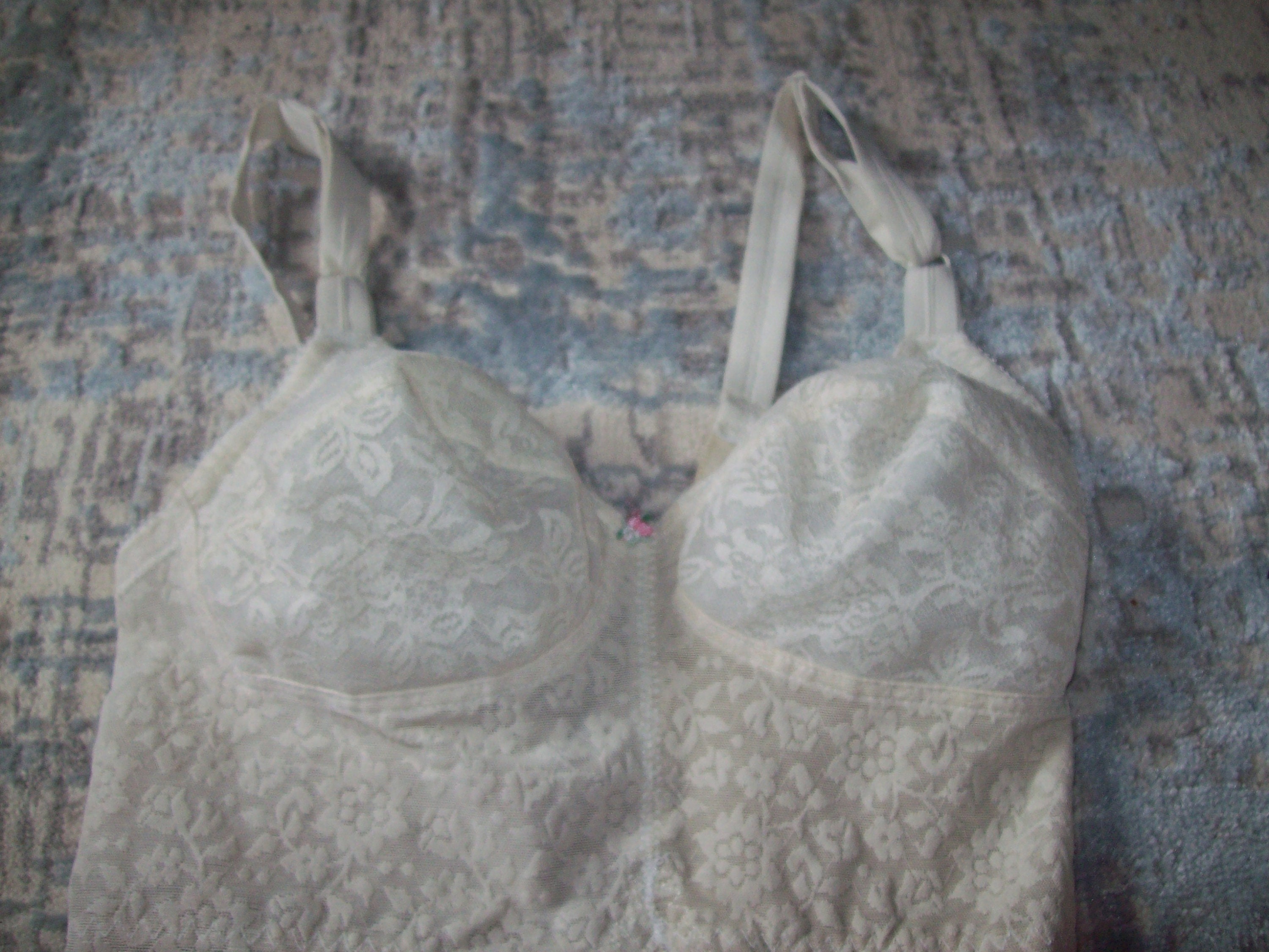 Original Vintage 50s 60s Full Body Bullet Bra Corset Girdle - Etsy