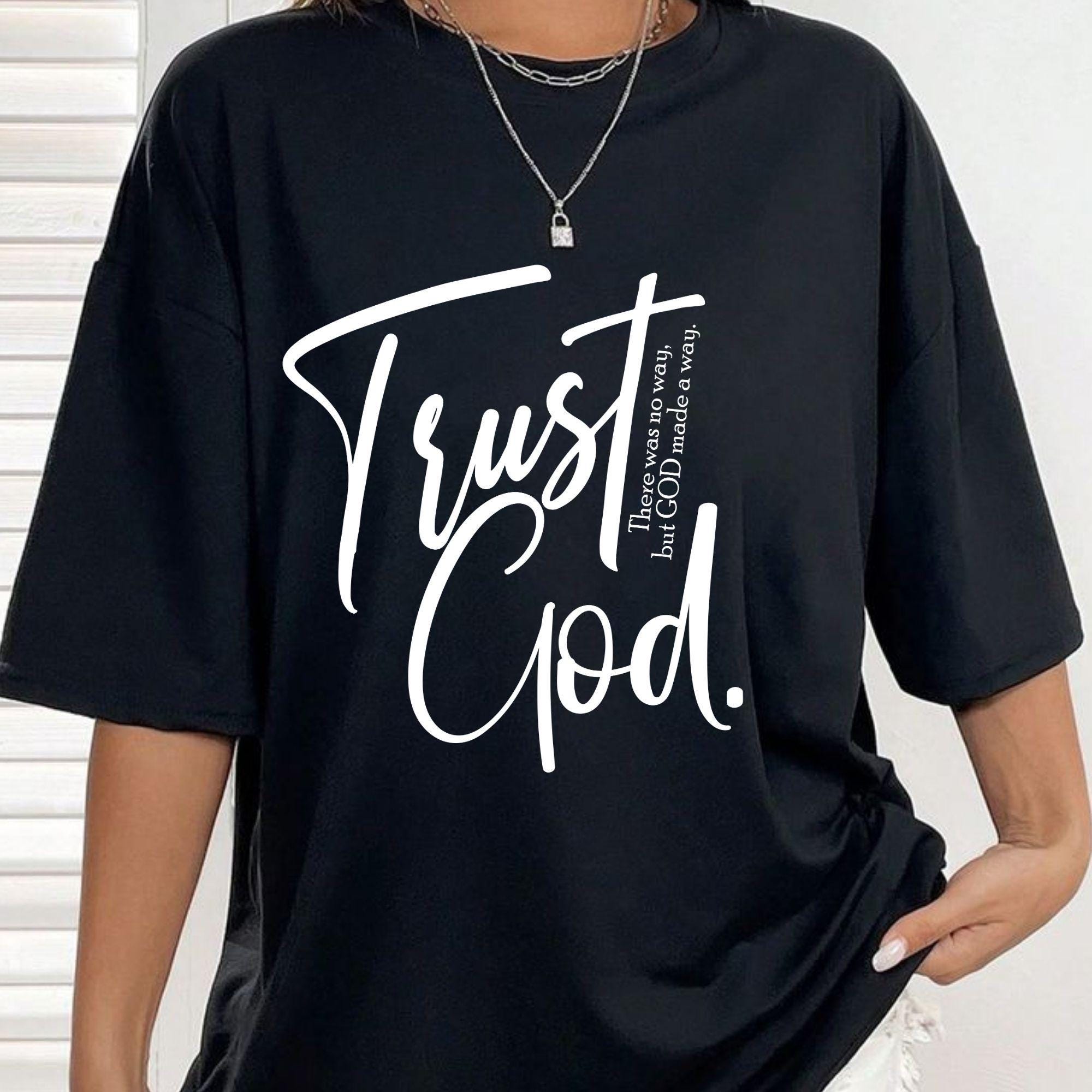 Trust God SVG: Christian Faith, Bible Verse (PNG, EPS) - Etsy