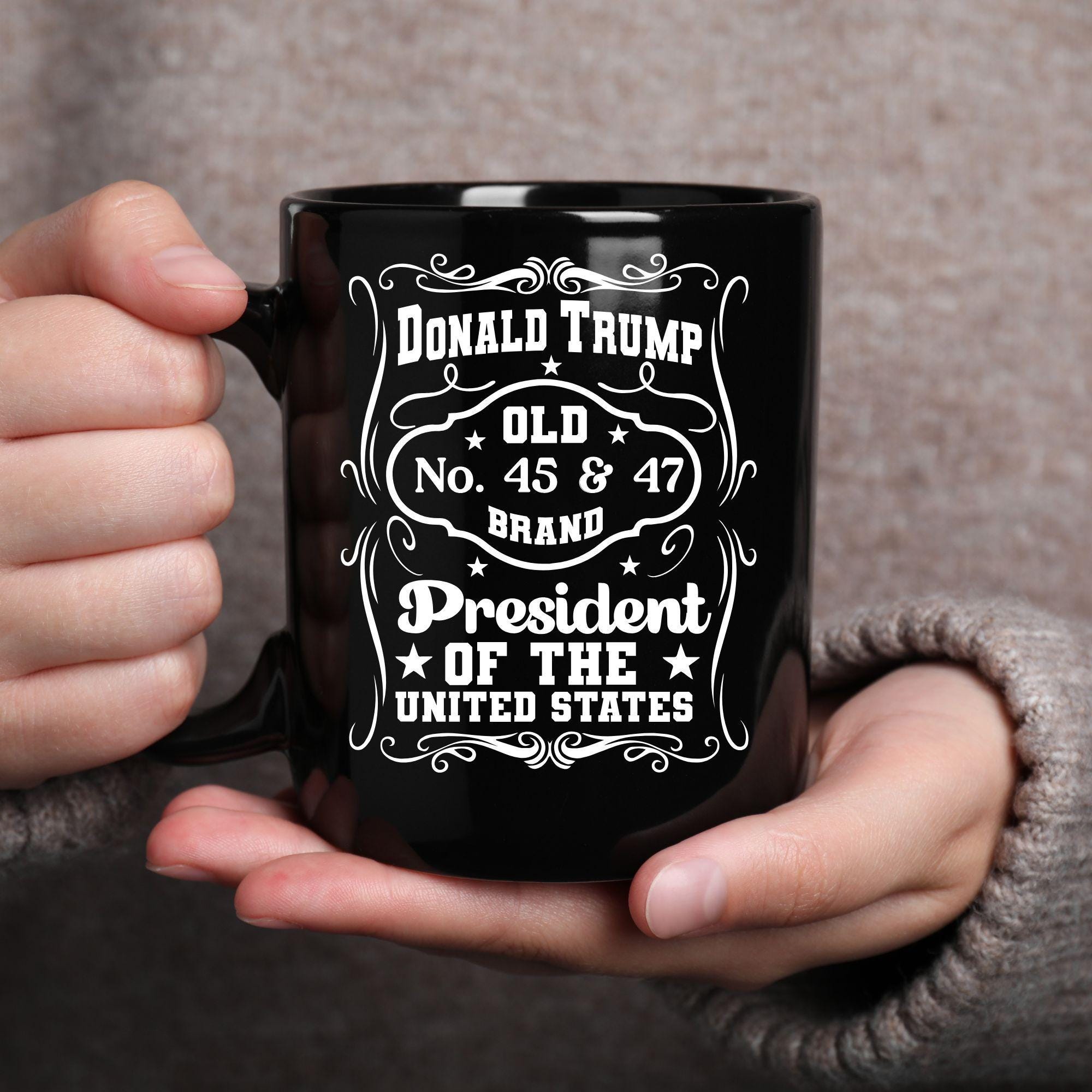 Donald Trump Whiskey Label: 47 Tumbler Wrap Design (digital File) - Etsy