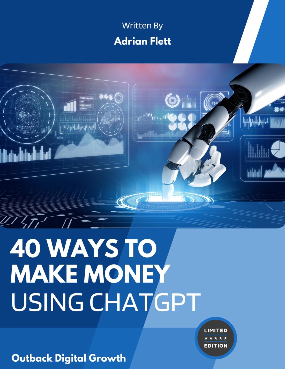 40 Ways to Make Money With Chatgpt" by Adrian Flett (ebook) With MRR - Etsy