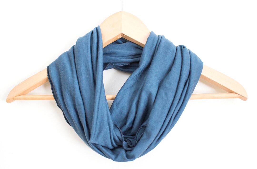 100% Merino Wool Infinity Scarf - 8 Colors to Choose From - Lightweight ...