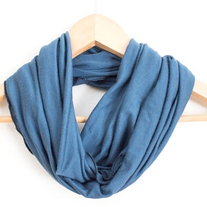 100% Merino Wool Infinity Scarf - 8 Colors to Choose From - Lightweight ...