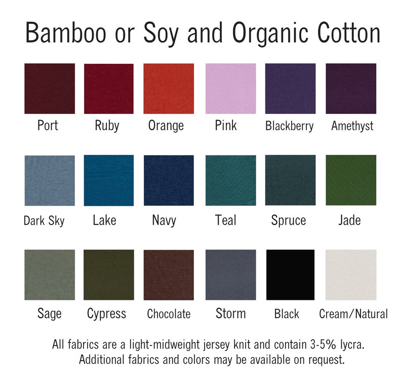 Full Length Wrap Skirt (soy or Bamboo Organic Cotton) - Many Colors to ...