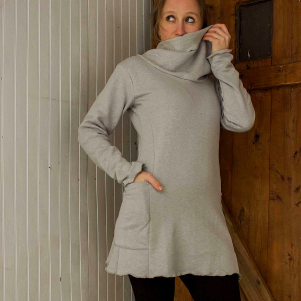 Cowl Neck Tunic - Etsy