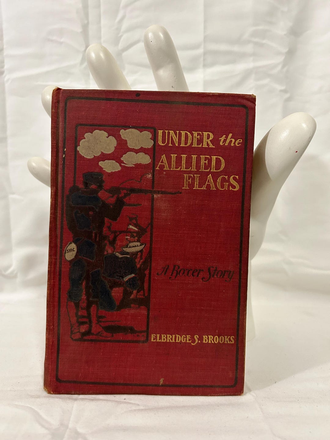 Vtg. Soldiers Story, Hardback Book (under the Allied Flags, a Boxer ...