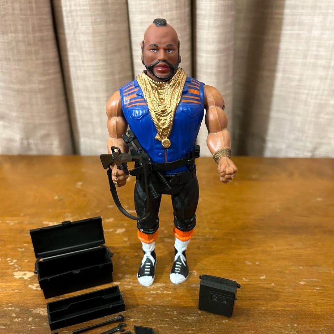 1983 Mr. T “B.A. Baracus” Action Figure - Etsy