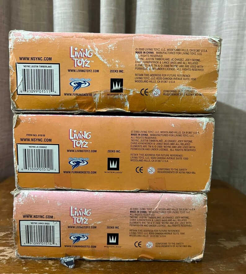 NSYNC Marionette/action Figures 2000 - Etsy