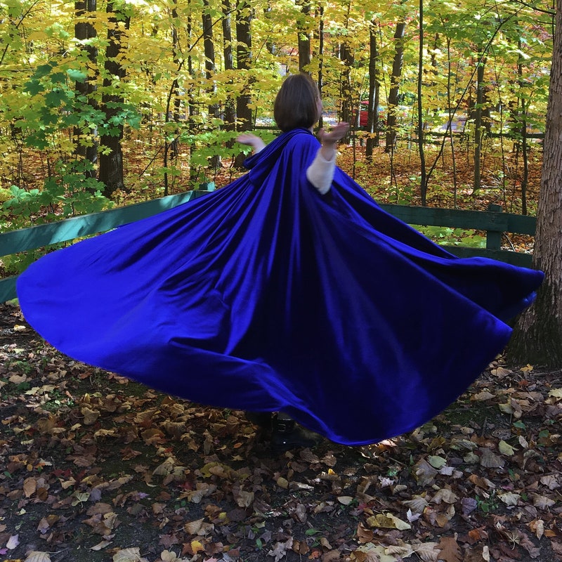 Royal Blue Cloak Men - Etsy