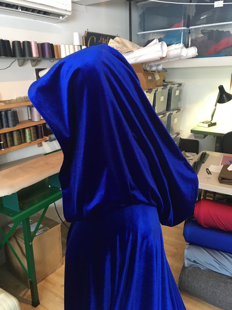 Velvet Wedding Cloak – Custom Length, Extra Large Hood - Etsy