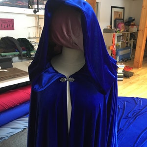 Velvet Wedding Cloak – Custom Length, Extra Large Hood - Etsy