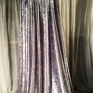 FULL CIRCLE Silver Grey Crushed Velvet Cloak - Custom Length - Etsy