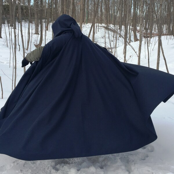 Wool Cloak - Etsy UK