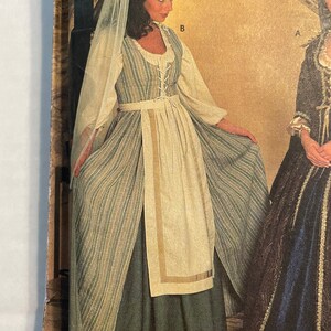 Simplicity Costumes Victorian Sewing Pattern 7756 Misses Size 4 6 8 ...