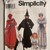 Simplicity Sewing Pattern 8234 Costumes Kids Children Size 3 4 5 6 ...