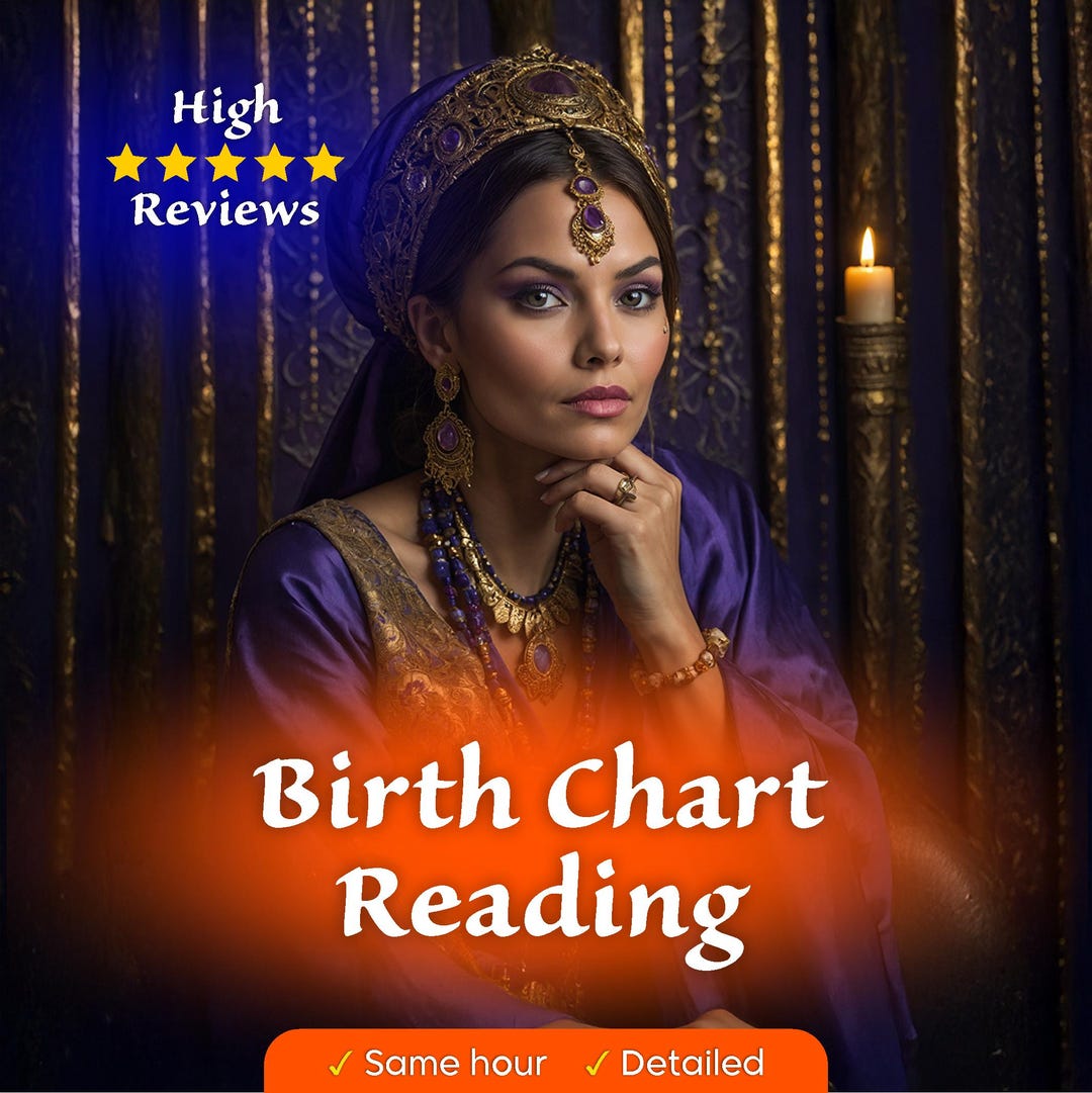 SAME HOUR | in Depth Natal Chart Reading, Birth Chart Astrology Reading ...