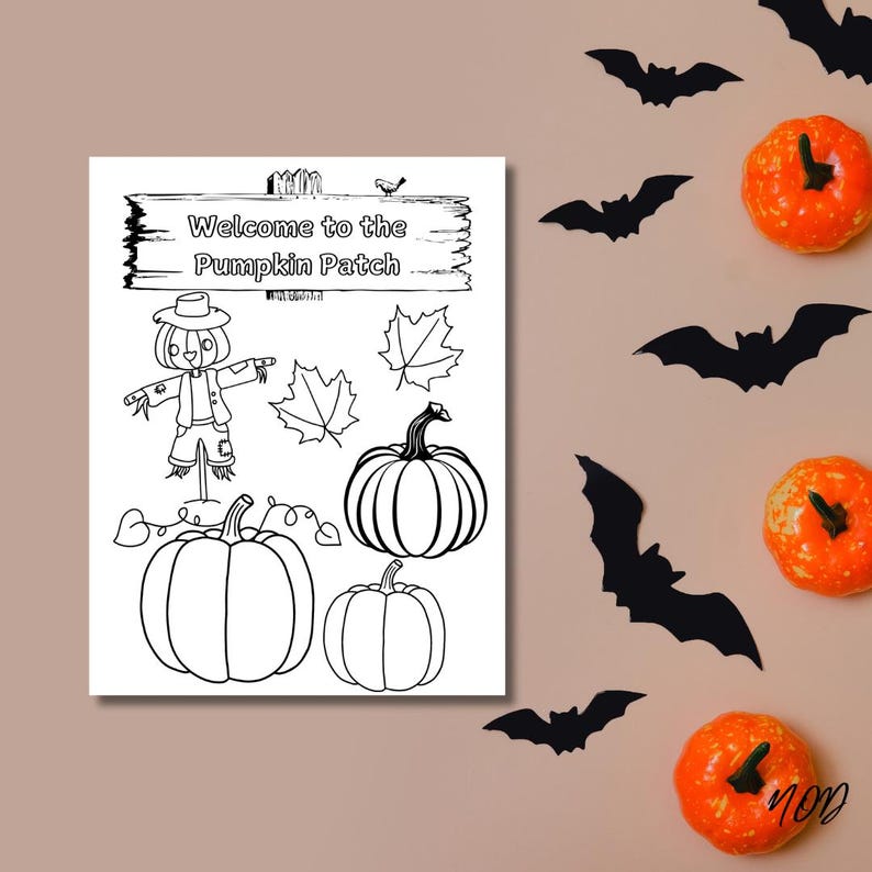 Halloween Coloring Pages Fall Coloring Pages for All Ages Adults Teens ...