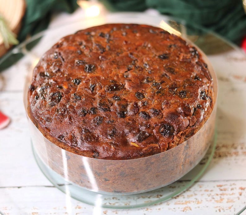 Fruit Cake | Rich Fruit Cake- 6 Inches - Etsy UK