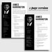 Elegant Modern Corporate CV 2024 Professional Resume Template for Canva ...