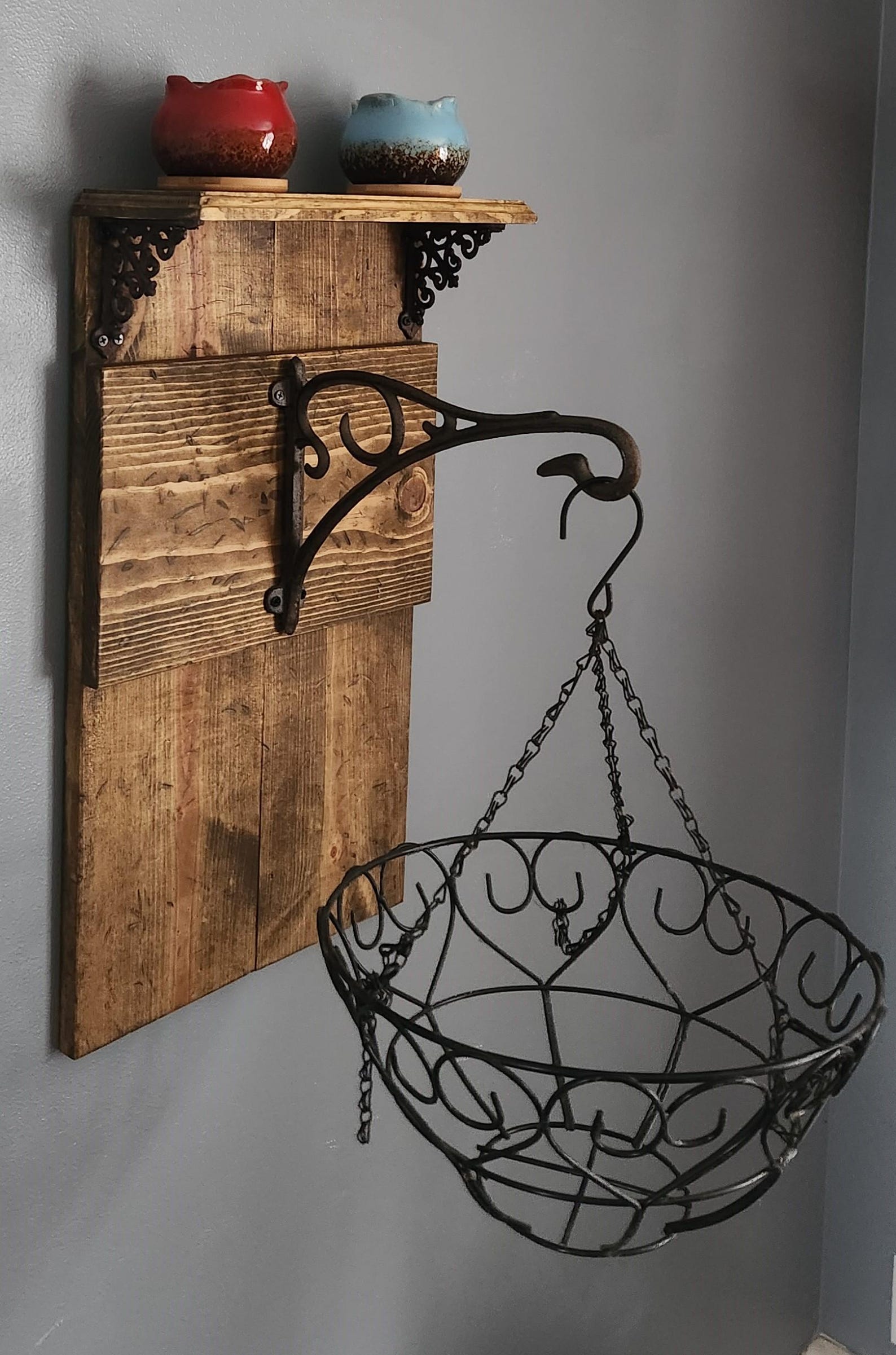 Wall Mounted Planter Sconce - Etsy
