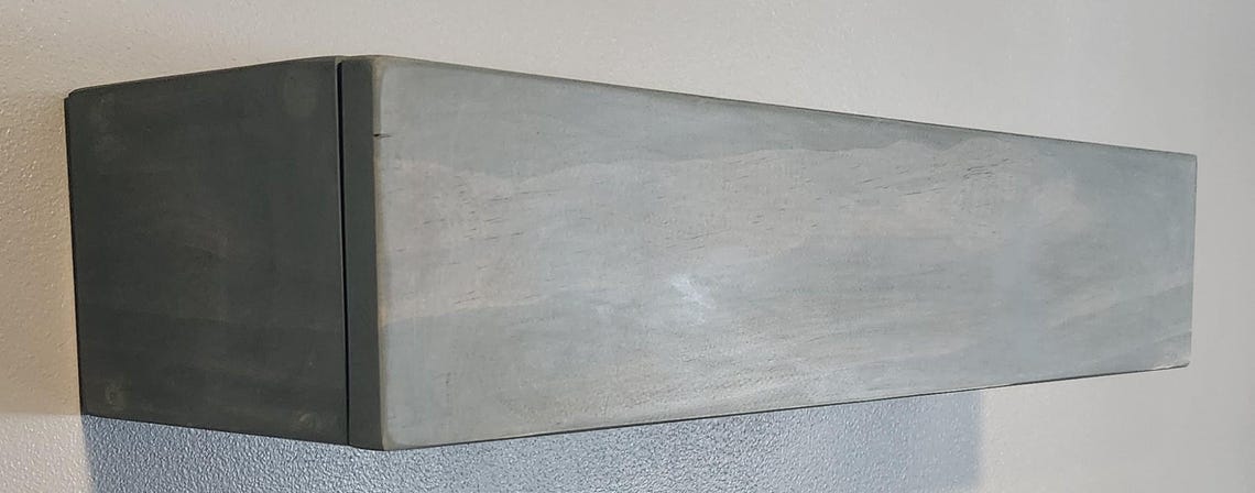 Rustic Floating Shelf With Secret Compartment - Etsy