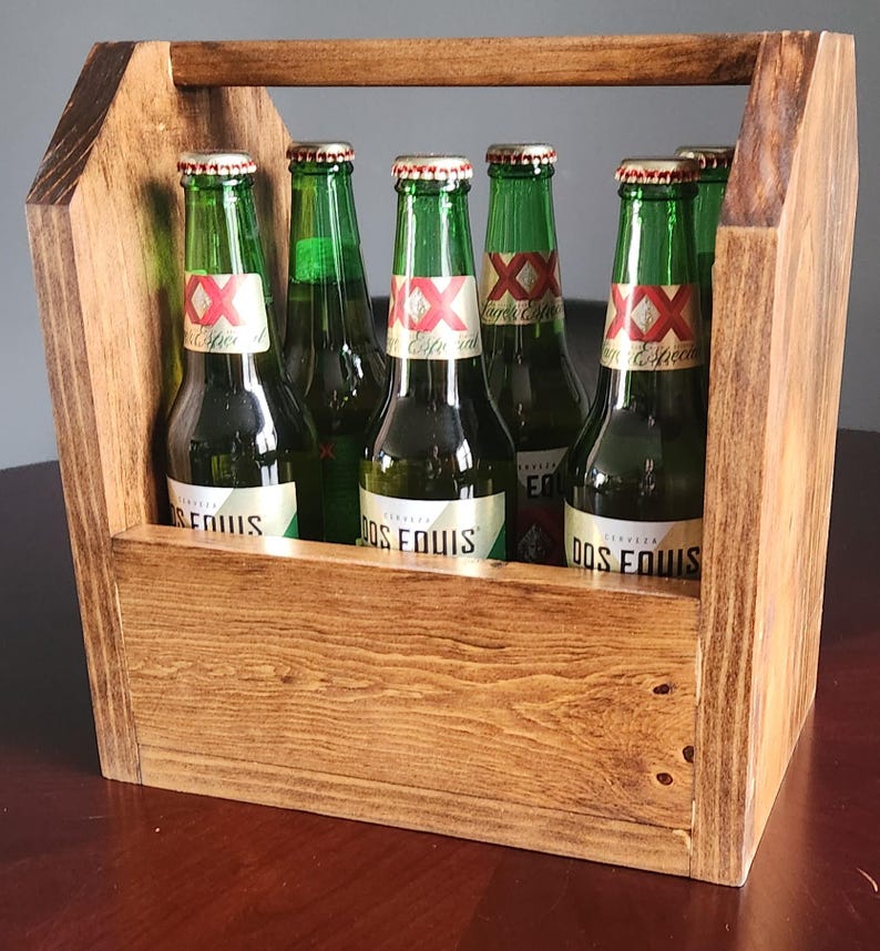 6 Pack Beer Carrier With Bottle Opener - Etsy