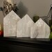 Snowflake Houses - Etsy