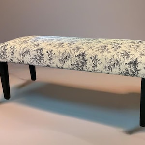 Upholstered Bench - Etsy