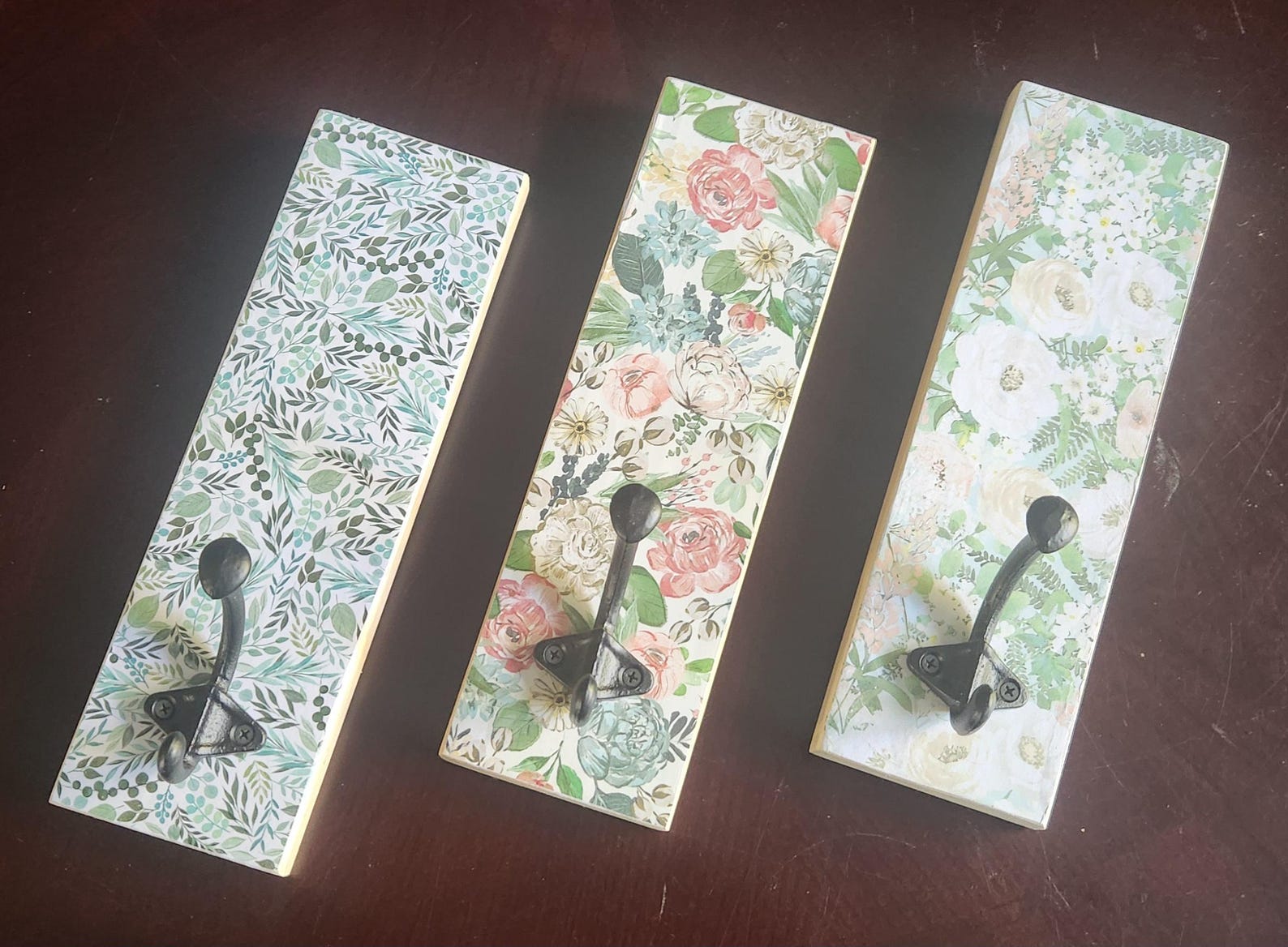 Three-piece Coat Hooks - Etsy