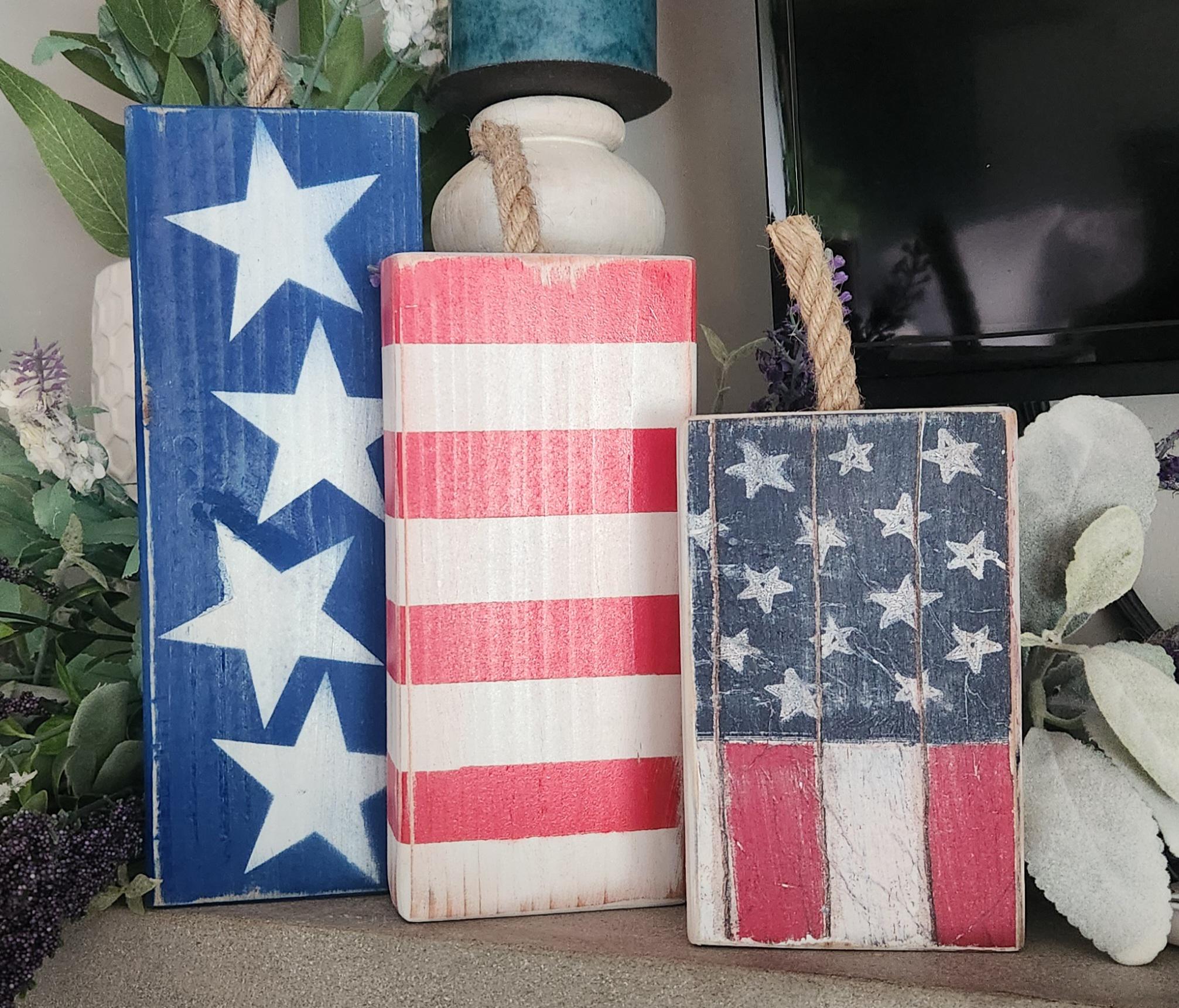 Wood Firecracker Fourth of July Décor - Etsy