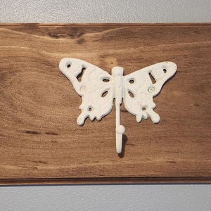 Wall Mounted Butterfly Hook Rack - Etsy