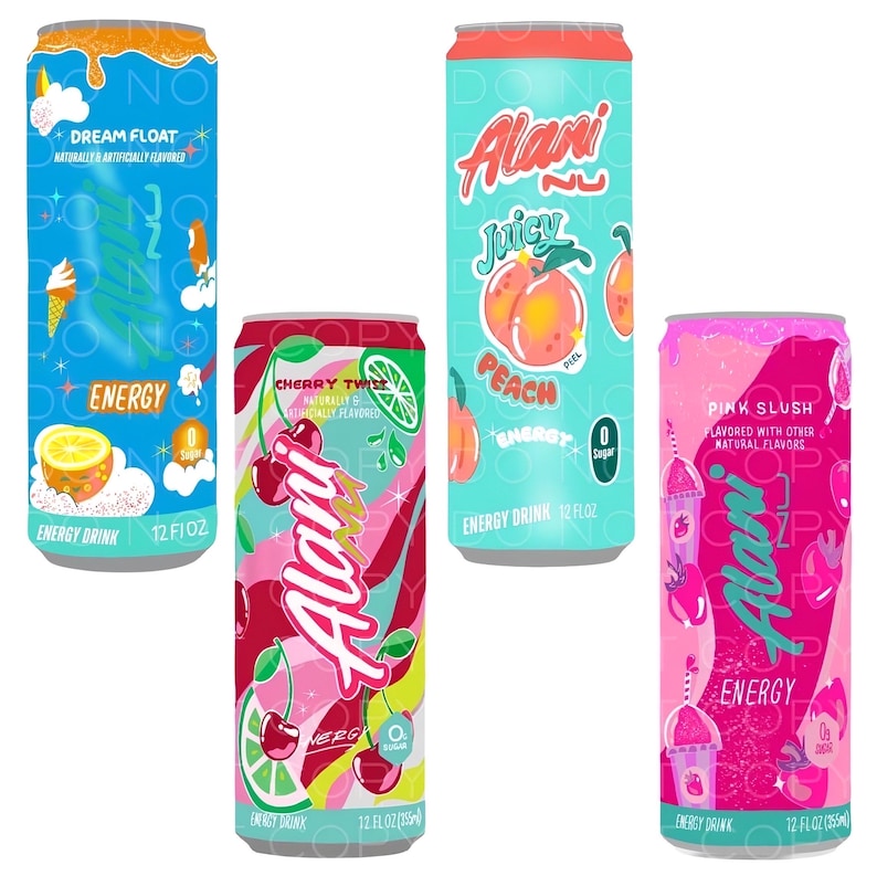 Alani Can Clipart | Hand Drawn Clipart Design | Digital File | 4pc - Etsy